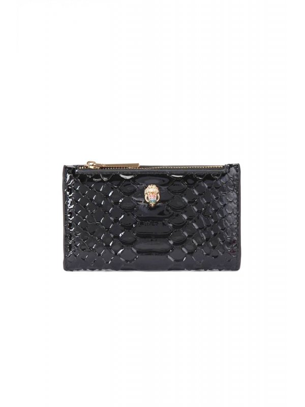KURT GEIGER ΠΟΡΤΟΦΟΛΙ KENSINGTON BIFOLD WALLET ΛΟΥΣΤΡΙΝΙ SNAKE PRINT ...